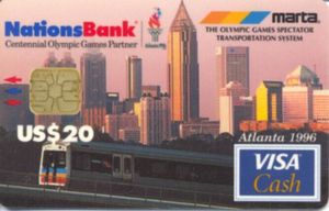 Bank Card: Nations Bank (NationsBank, United States of AmericaCol:US-VC ...