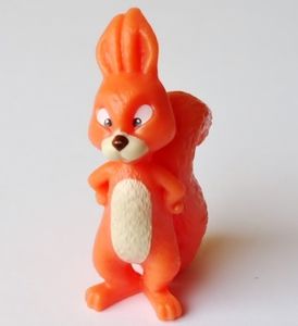 Meal Toy: Squirrel (Kinder Surprise, Russia) (Kinder - Masha and The ...