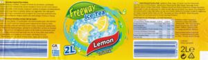 Drink Label: Freeway, ice tea lemon (Lidl Hellas & Co O.E., GreeceCol ...