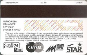 Bank Card: Master Money (Master Money, United States of AmericaCol:US ...