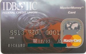 Bank Card: IDB IIC Federal Credit Unión (Franklin Mint Federal Credit ...
