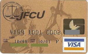 Bank Card: JFCU Federal Credit Unión (Franklin Mint Federal Credit ...