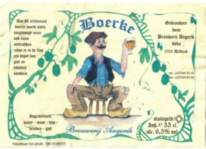 Drink Label: Boerke (Brouwerij Angerik, BelgiumCol:BE-BEER-024716 🏷️