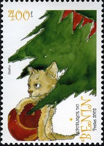 Stamp: Christmas 2003 (Cinderellas) (Benin) WAD:BJ096.03