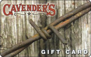 Gift Card: Barbed Wire (Cavender's, United States of America) (Cavender ...