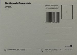 Postcard: Santiago de Compostela (Spain(Santiago de Compostela) Col:ES ...