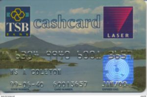 Bank Card: TSB Bank cashcard (TSB Bank, IrelandCol:IE-GM-0016.03