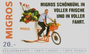 Gift Card: Migros Schönbühl (Migros, Switzerland(Migros) Col:CH-MIG ...