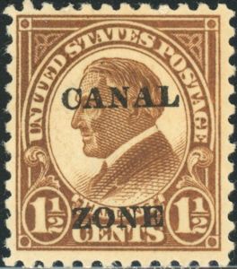 Stamp: Warren G. Harding (Canal Zone(Personalities - USA General Issues ...