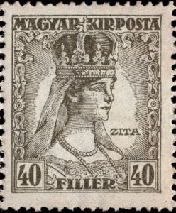 Stamp: Queen Zita (1892-1989) (Hungary(King Charles IV and Queen Zita ...