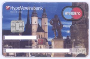 Bank Card: HypoVereinsbank Maestro (HypoVereinsbank AG, Germany ...
