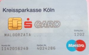 Bank Card: Kreissparkasse Köln (Kreissparkasse Köln, Germany, Federal ...
