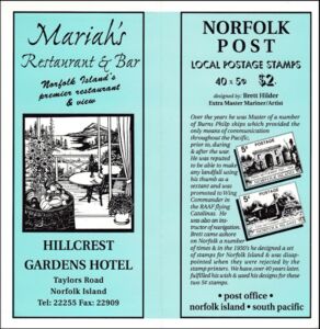 Stamp: First Settlement Booklet (Norfolk Island(Local Postage - First ...