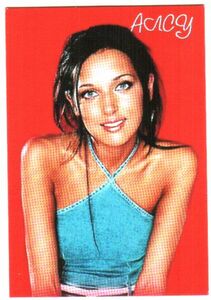 Calendario de Bolsillo: Alsou (Rusia(Actors / Actresses) Col:RUS-2002-Act-010.49