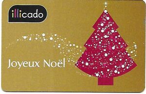 Gift Card: Joyeux noël (Illicado, France(Illicado) Col:FR-IL-138b