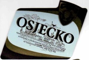 Drink Label: Osjecko (Pivovara Osijek, CroatiaCol:HR-BEER-000030