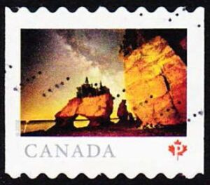 Stamp: Hopewell Rocks, NB (Canada(From Far And Wide (Series I 2018)) Mi ...