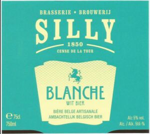 Drink Label: Silly Blanche (Brasserie de Silly, BelgiumCol:BE-BEER-025037