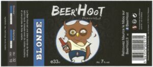 Drink Label: Beer'Hoot (Brasserie de Silly, BelgiumCol:BE-BEER-025057