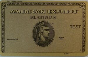 Bank Card: American Express Platinum Test (American Express, United ...
