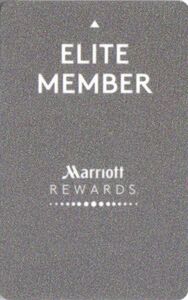 Hotel Card: Elite Member - Marriott Rewards (Marriott, United States of ...