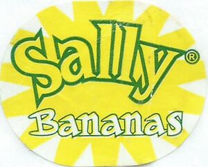 Fruit Sticker: Sally Bananas (EcuadorCol:EC-FR-00617