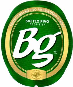 Drink Label: BG svetlo pivo (BIP-Beogradska Industrija Piva, SerbiaCol ...