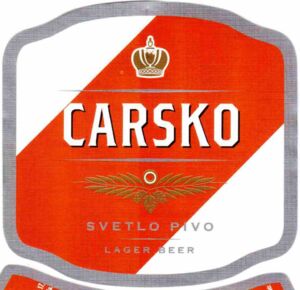 Drink Label: Carsko (Pivara Čelarevo /Carlsberg Serbia/, SerbiaCol:RS-BEER-000356
