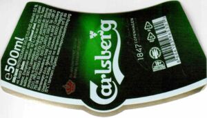 Drink Label: Carlsberg (Pivara Čelarevo /Carlsberg Serbia/, SerbiaCol:RS-BEER-000366