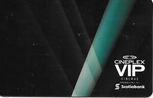Gift Card: Cineplex VIP Cinemas (Cineplex, Canada) (Cineplex) Col:CA ...