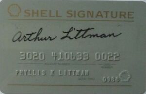 Bank Card: Shell Signature (Shell Oil Company, United States of ...