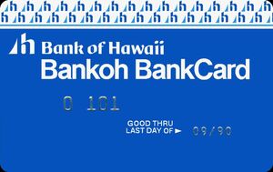 Bank Card: Bankoh BankCard (Bank of Hawaii, United States of AmericaCol ...