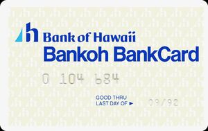 Bank Card: Bankoh Bank Card (Bank of Hawaii, United States of ...