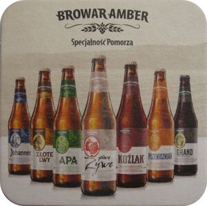 Beer Coaster: Browar Amber (Browar Amber, PolandCol:PL-001837