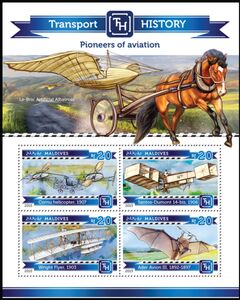 Stamp: Pioneers of aviation (Maldives(Transport History: Pioneers of ...