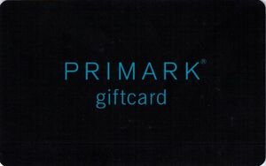 Gift Card: Black (Primark, United Kingdom of Great Britain & Northern ...