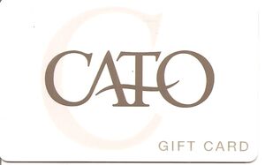 Gift Card: Cato (Cato Fashions, United States of America(Cato) Col:US ...