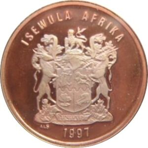 Coin: 1 Cent (South Africa(1994~Today - Second Republic - Circulation ...