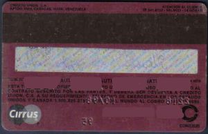 Bank Card: BancUnion - 50 Aniversario (Banc Union, VenezuelaCol:VE-MC-0072