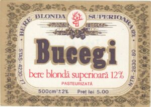 Drink Label: Bucegi 12% (Bere Brasov, RomaniaCol:RO-BEER-000582