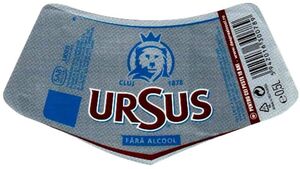 Drink Label: Ursus (Ursus Breweries S.A., RomaniaCol:RO-BEER-000617
