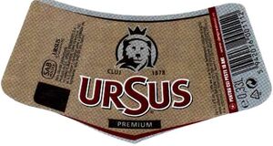 Drink Label: Ursus (Ursus Breweries S.A., RomaniaCol:RO-BEER-000618