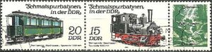 Stamp: Bahn Wernigerode-Nordhausen (Germany, Democratic Republic (DDR ...