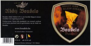 Drink Label: Boudelo Dubbel (Boelens, BelgiumCol:BE-BEER-006138