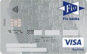 Bank Card: Fio banka - Business (Fio banka, Czech RepublicCol:CZ-VI-0127