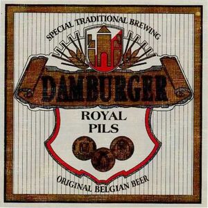 Drink Label: Damburger Royal Pils (Bere Galati (Martens SA), RomaniaCol ...