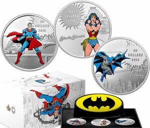 Coin: 20 Dollars (Batman) (Canada) (2015 - DC Comics™ Originals)