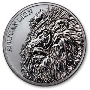Moneda: 5,000 CFA Francs (African Lion) (Chad(1970~Today - Numismatic ...