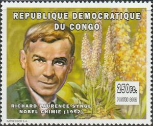 Sello: Richard Laurence Synge (Congo, República Democrática (Kinshasa ...