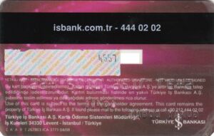 Bank Card: Maximum (Türkiye İş Bankası, Turkey) Col:TR-MC-0029-4